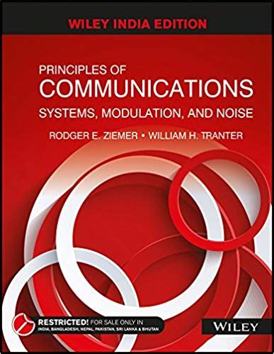 Principles Of Communications Systems Modulation And Noise 7th