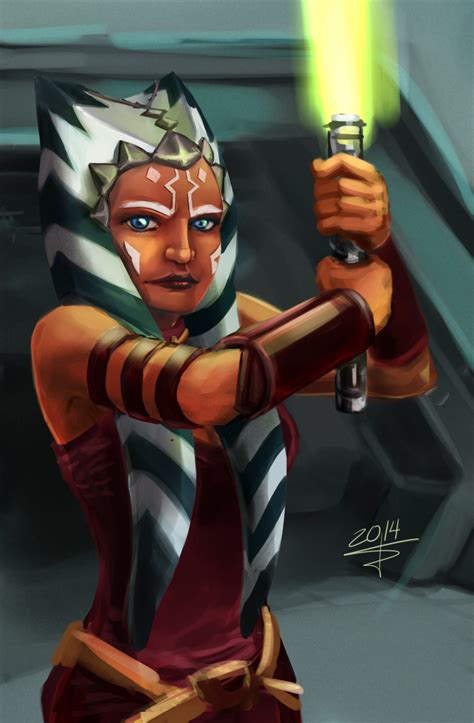 Jedi Master Aayla Secura Clone Wars By Sempernow On Deviantart