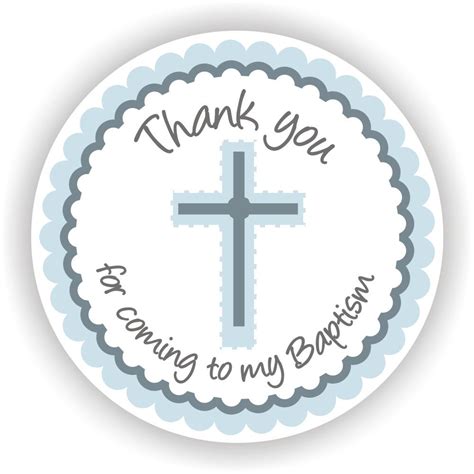 Philly Art Crafts Baptism Stickers Boy Baptism Stickers Favor Stickers Set Of