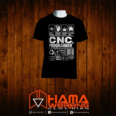 Jual Kaos Fakultas Kaos Kerja Kaos Profesi Kaos Cnc Programmer Shopee Indonesia