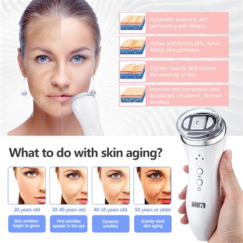 Badu Bg Мини Hifu Rf ултразвукова машина Ems Микроток Женски стягащ лице за повдигане на кожата