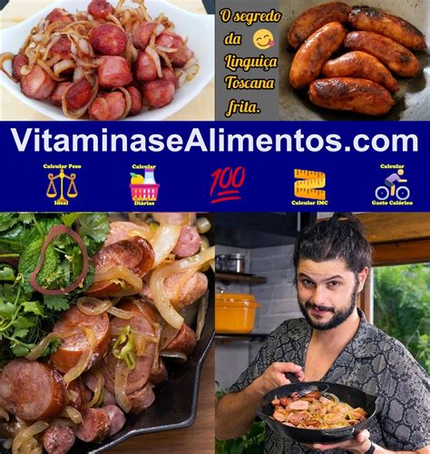 Nutrição Detalhada Calorias e Composição da Linguiça Frita