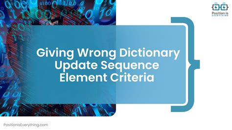 Dictionary Update Sequence Element 0 Has Length 1 2 Is Required