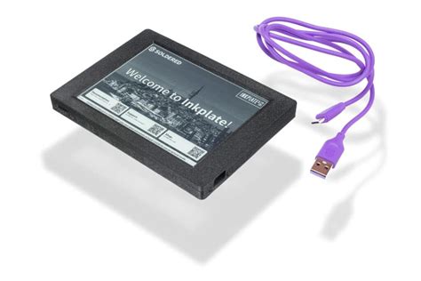 Inkplate 6plus E Paper Display With Enclosure And Touchscreen
