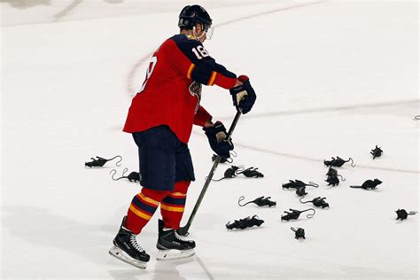 Why Florida Panthers Throw Rats On The Ice As They Make The Stanley Cup