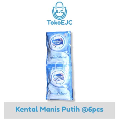 Jual Susu Kental Manis Skm Frisian Flag Sachet Isi 6pcs Shopee Indonesia