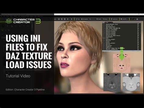 Free Video Character Creator Tutorial Using Ini Files To Fix Daz