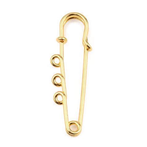 Safety Pin Brooch Etsy