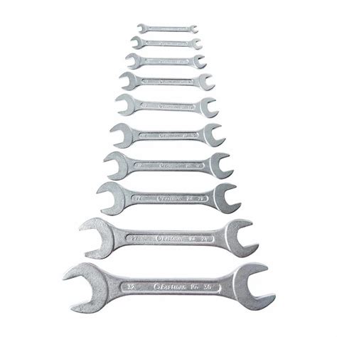 Eastman Double Open End Spanner 8 PCS Set Size 6x7 To 20x22 At Rs 392