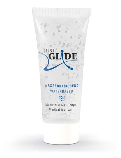 Just Glide Water Based Lubricant 20 Ml Odourless Colourless Vegan