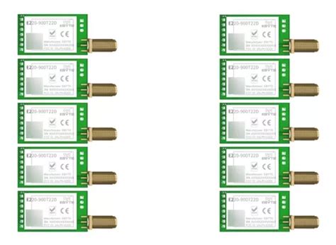 10x Lora 100mw 900mhz E220 900t22d Llcc68 5km 10 Unidades Frete grátis