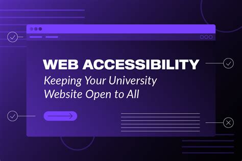 Web Accessibility To Promote Inclusivity At Colleges Universities
