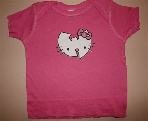 Wu Tang Hello Kitty Shirt Or Onesie By Sweetteez1 On Etsy 16 00 Cat Shirts Hello Kitty T