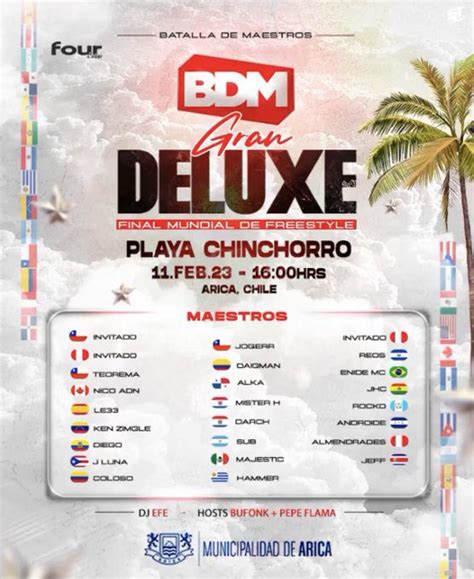 BDM DELUXE INTERNACIONAL LE33 CAMPEÓN FREESTYLE HOY