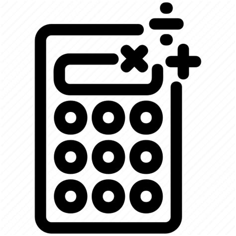 Calculator Finance Financial Concept Calculate Button Icon