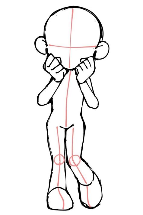 Pin De ୨ Luluh ³⁶⁹ Em Ttk Procura Base De Desenho Desenhos De Chibi Esboços De Personagens