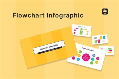Flowchart Infographic Keynote Presentation Templates ~ Creative Market