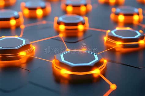 Intelligent Technology Neural Network Illustration Big Data Protection Data Stream Cutting