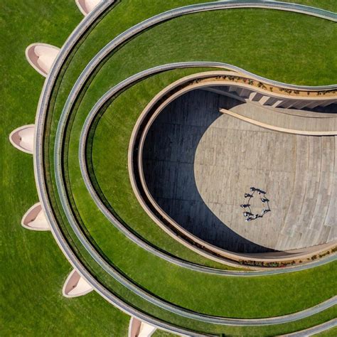 Sanjay Puri Architects Designs University With Stepped Green Roof