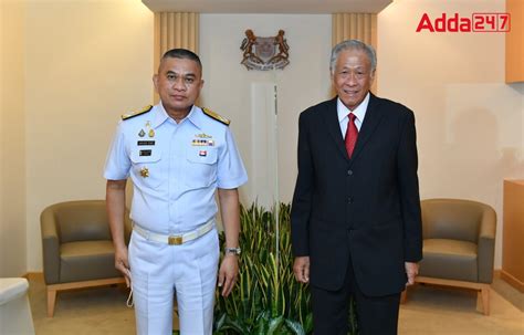 Singapore Awarded Meritorious Service Medal To Lamba Former Navy