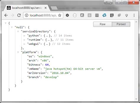 how to log messages via mrl api myrobotlab