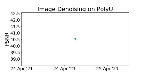 PolyU Benchmark Image Denoising Papers With Code