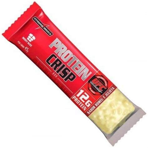 Barra De Proteína Integralmédica Protein Crisp Bar Romeu E Julieta