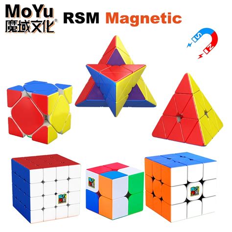 Moyu Super Rs3m 3x3 Cube Magnetic Maglev Ball Core Professional Moyu