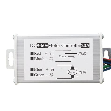 Dc 12v 24v 36v 48v Softstart Reversible Motor Pwm Speed Control Pwm Controller Sale Banggood Com