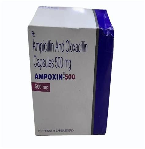 500mg Ampicillin Cloxacillin Capsule At ₹ 200box Cloxapen In Surat