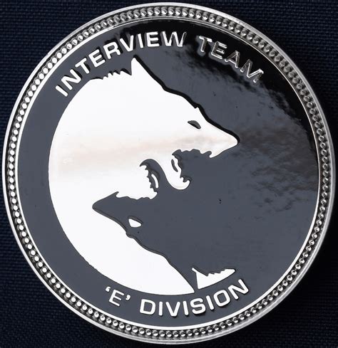 Rcmp E Division Major Crime Interview Team Challengecoinsca
