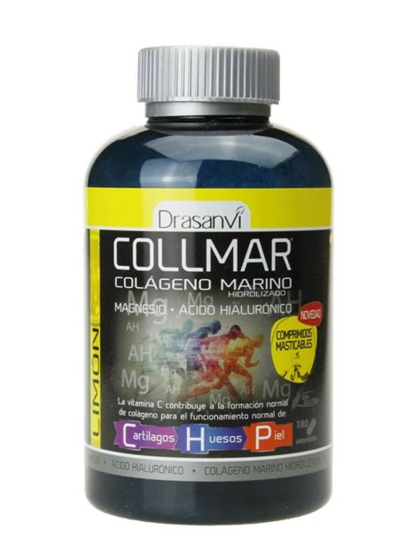 Collmar Colágeno Marino Sabor Limón 180 Comprimidos Masticables