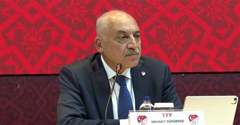 Tff Başkanı Mehmet Büyükekşi Ligler 19 Aralıkta Başlıyor Futbol