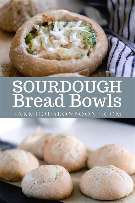 Delicious Homemade Sourdough Bread Bowls