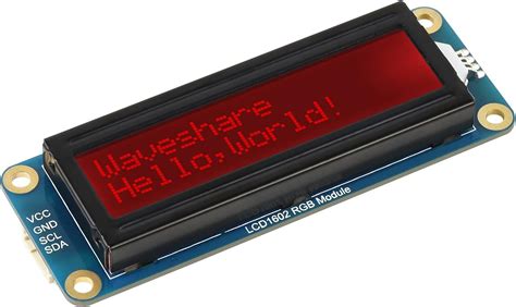Buy Waveshare 1602 LCD Display RGB Module 16x2 Characters 16M Colors