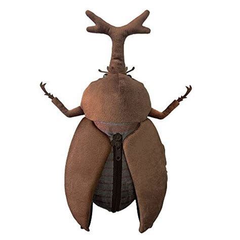 Insect Backpack Beetle Bag Plush Brown【small】20cm X 30cm New Fs Wt Ebay