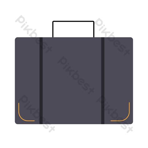 손으로 그린 만화 서류 가방 Png 요소 일러스트 Png Psd 무료 다운로드 Pikbest