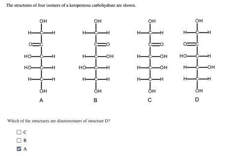 Solved Which Of The Structures Are Enantiomers Of Structure