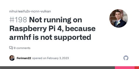 Not Running On Raspberry Pi 4 Because Armhf Is Not Supported · Issue