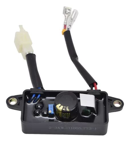 Regulador De Voltaje Avr Motor De Gasolina Generador Bomb Cuotas