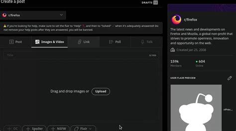 firefox right click menus tend to flicker making me unable to see