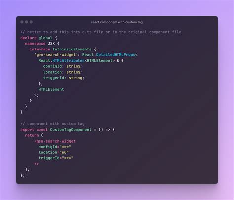 How To Use Custom Tag With React Based Application By Andrew Red Medium