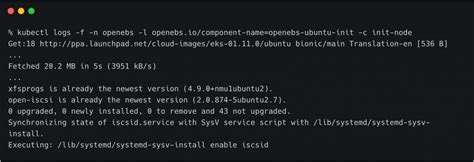 Tutorial Install And Configure Openebs On Amazon Elastic Kubernetes