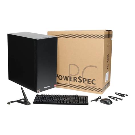 Powerspec B735 Desktop Computer Amd Ryzen 7 Pro 7745 3 8ghz Processor 32gb Ddr5 4800 Ram 1tb