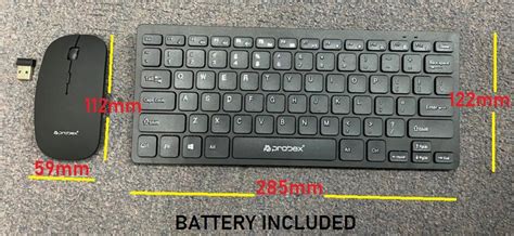 Probex Wl02 Standard Version Zornwee G1000 Wireless Combo Keyboard