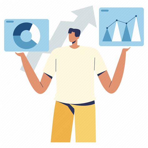 Comparison Compare Chart Presentation Increase Data Analytic Analysis Illustration