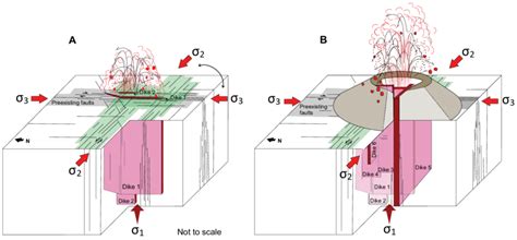Magma Emplacement Model For A Complex Feeder Dike System In Monogenetic