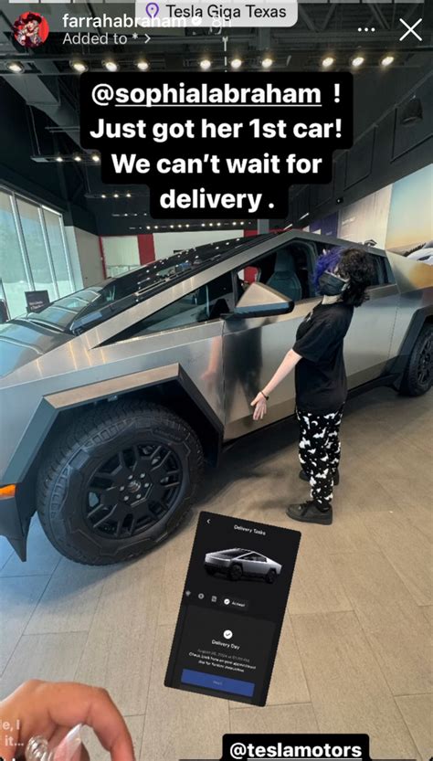 Farrah Abraham Bought 15 Year Old Daughter Sophia Her First Car A Dangerous 123k Cybertruck