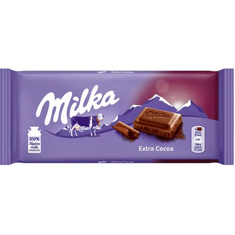 МИЛКА ШОКОЛАД 100ГР ЕКСТРА КАКАО