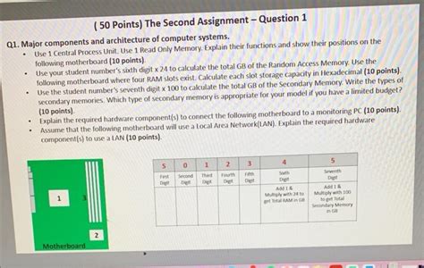 Solved 50 Points The Second Assignment Question 1 21